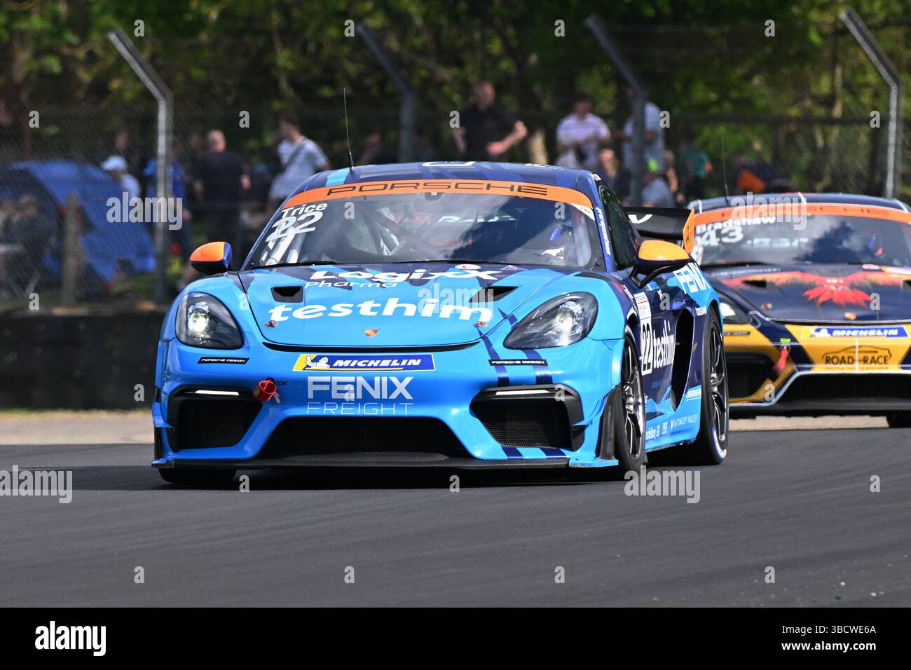 Toby Trice, Porsche 718 Cayman GT4 RS Clubsport, Clean Racing, Porsche ...