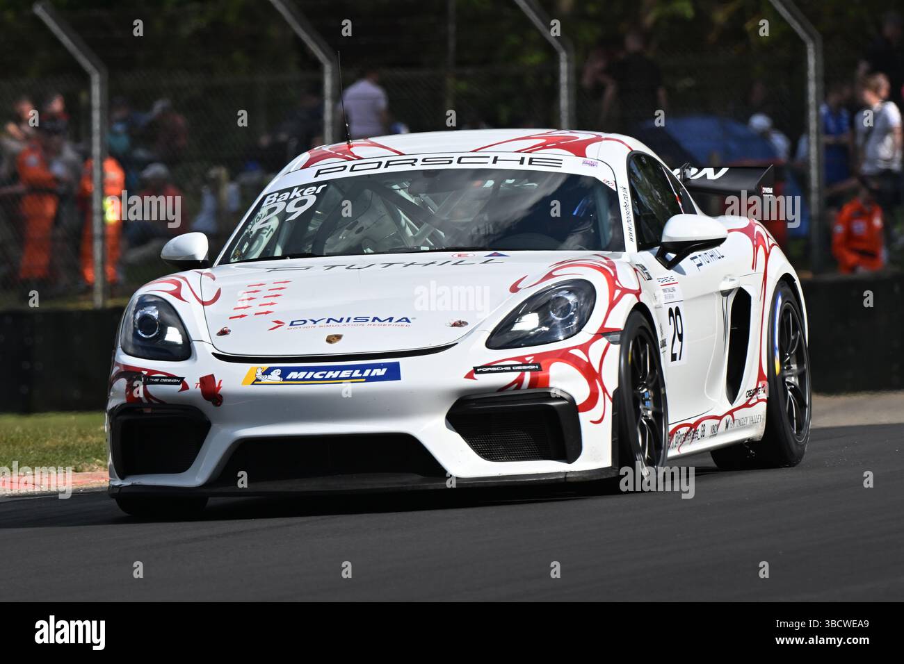 Jason Baker, Porsche 718 Cayman GT4 Clubsport, Tuthill UK, Porsche ...