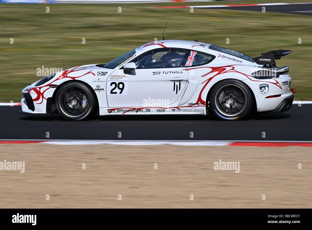 Jason Baker, Porsche 718 Cayman GT4 Clubsport, Tuthill UK, Porsche ...