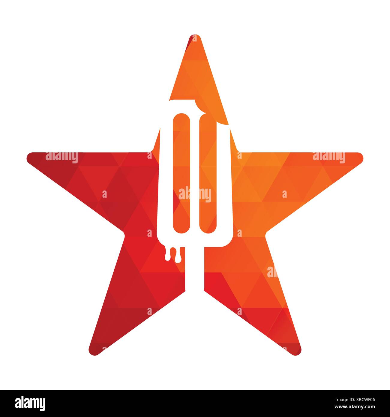 Ice cream stick logo template. Ice Cream Stick Vector Icon Illustration ...