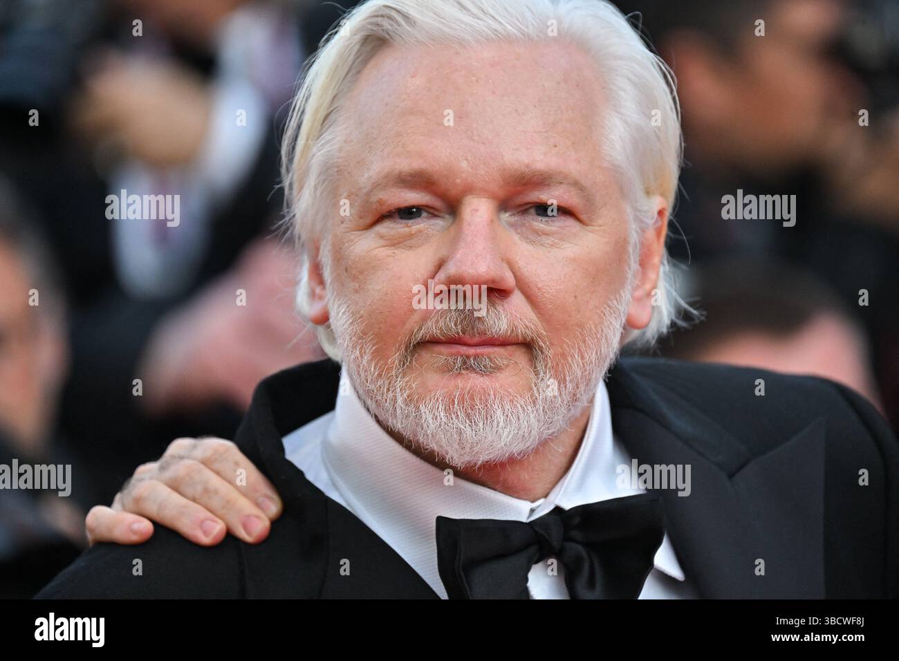 Cannes, France. 21st May, 2025. Julian Assange attending the screening ...
