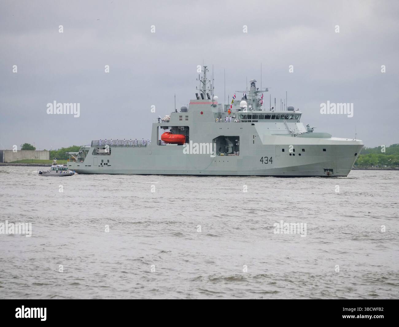 May 21, 2025, New York, New York, USA: HMCS Frederick Rolette Canadian ...