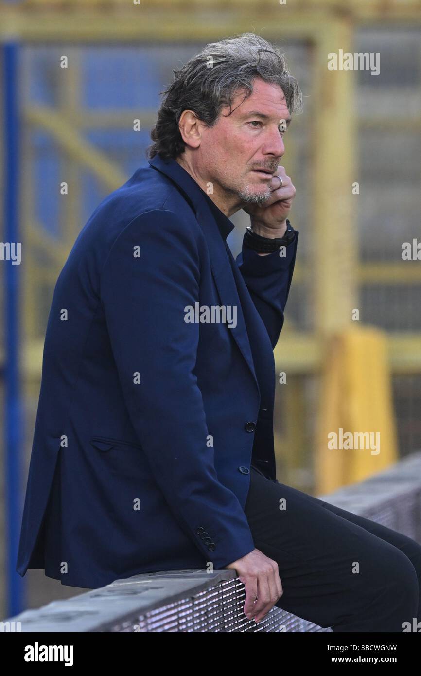 Castellammare Di Stabia, Italy. 21st May, 2025. Giovanni Stroppa coach ...