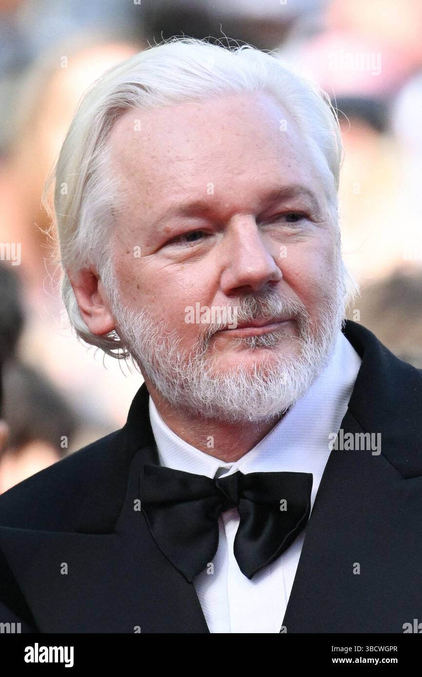 Cannes, France. 21st May, 2025. Julian Assange attending The History Of ...