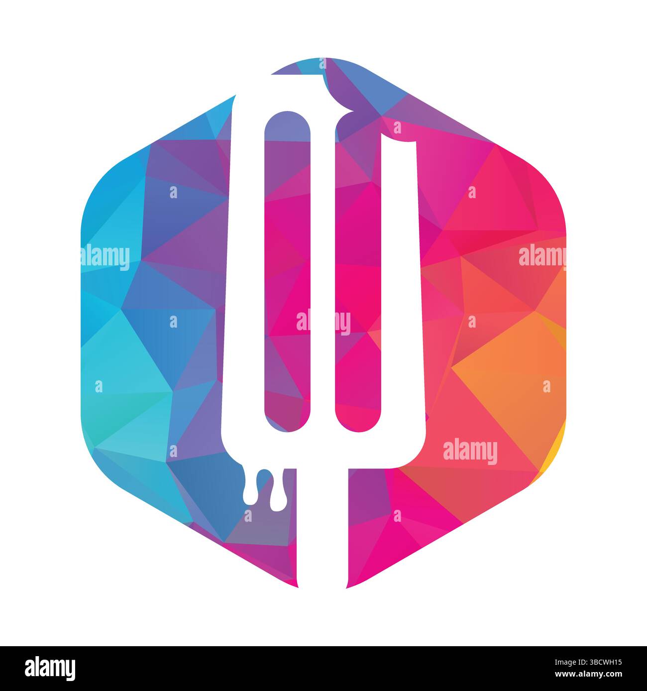 Ice cream stick logo template. Ice Cream Stick Vector Icon Illustration ...