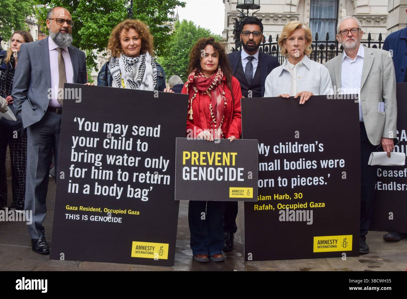 London, UK. 21st May 2025. Jeremy Corbyn joins creatives and activists ...