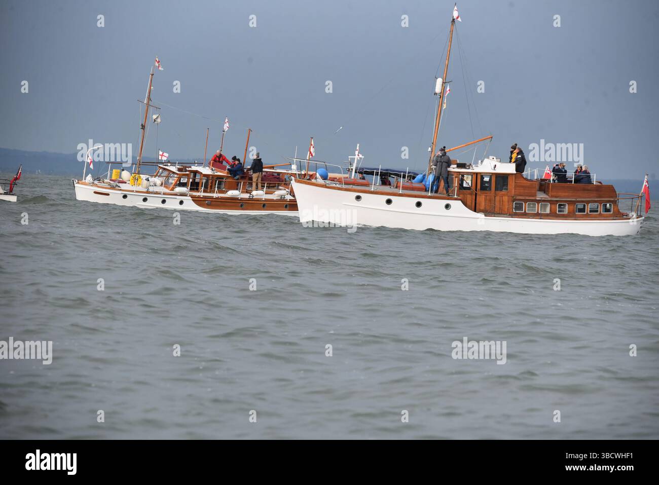 The Dunkirk Little ships flotilla leaving Ramsgate for Dunkirk on the ...