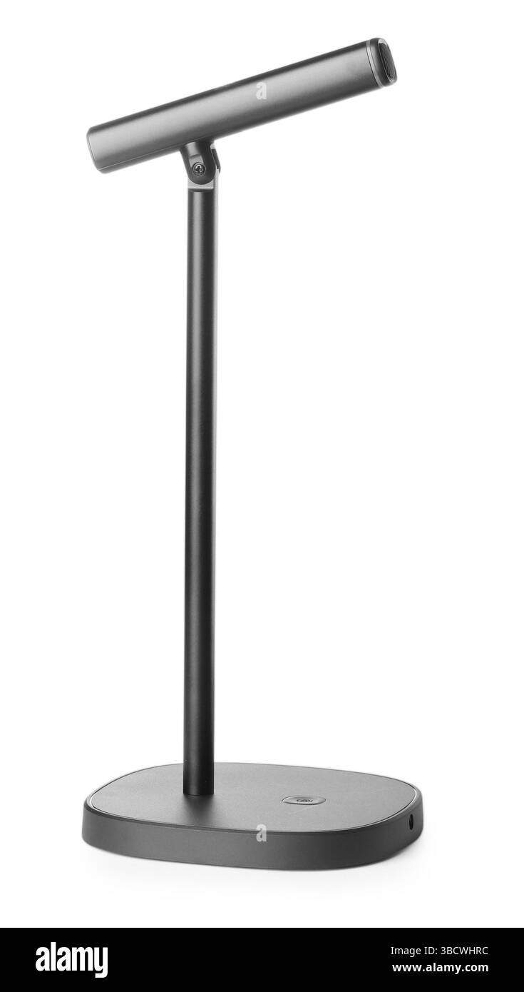 One microphone on white background. Professional audio equipment Stock ...