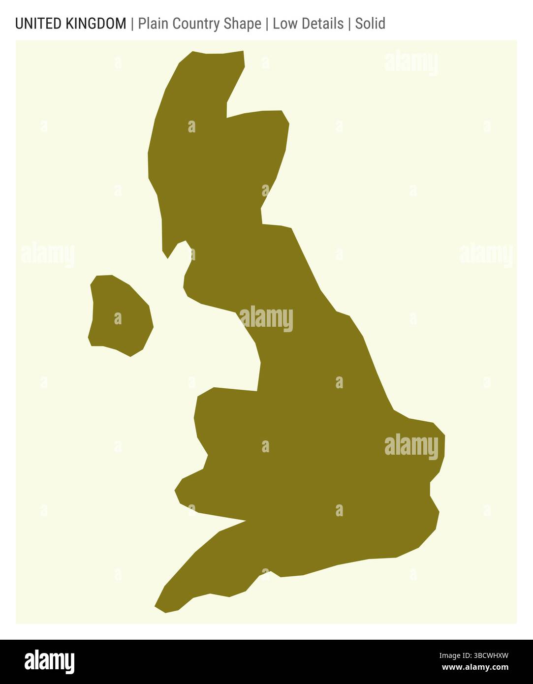 Map of uk and northern europe map hi-res stock photography and images ...