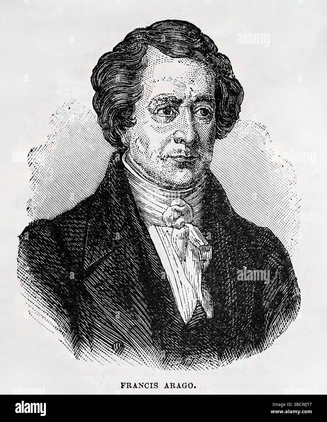 Portrait of Dominique François Jean Arago, French mathematician and ...