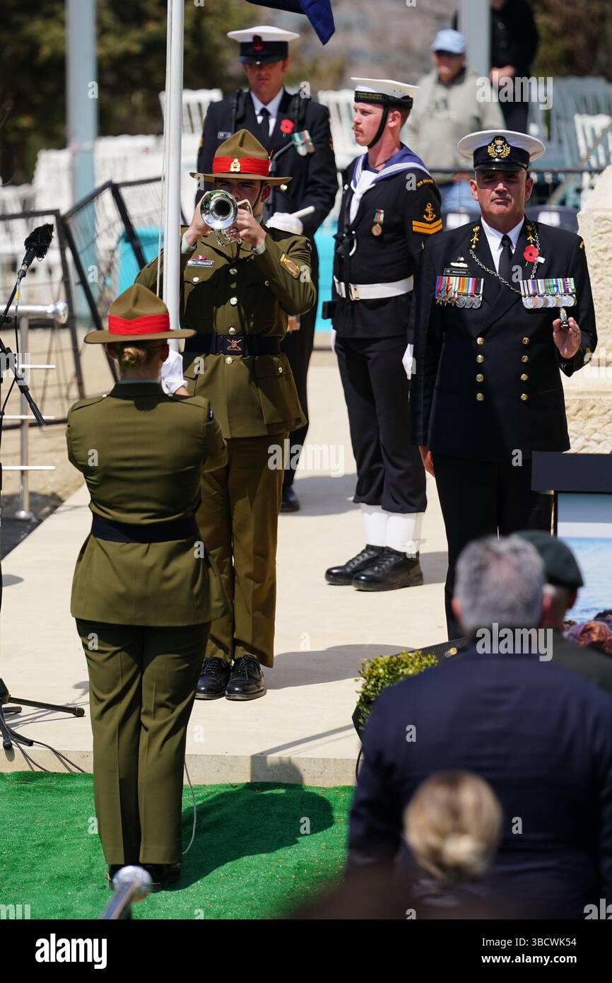 CANAKKALE, TURKIYE - APRIL 25, 2025: Anzac Day service and 110th ...
