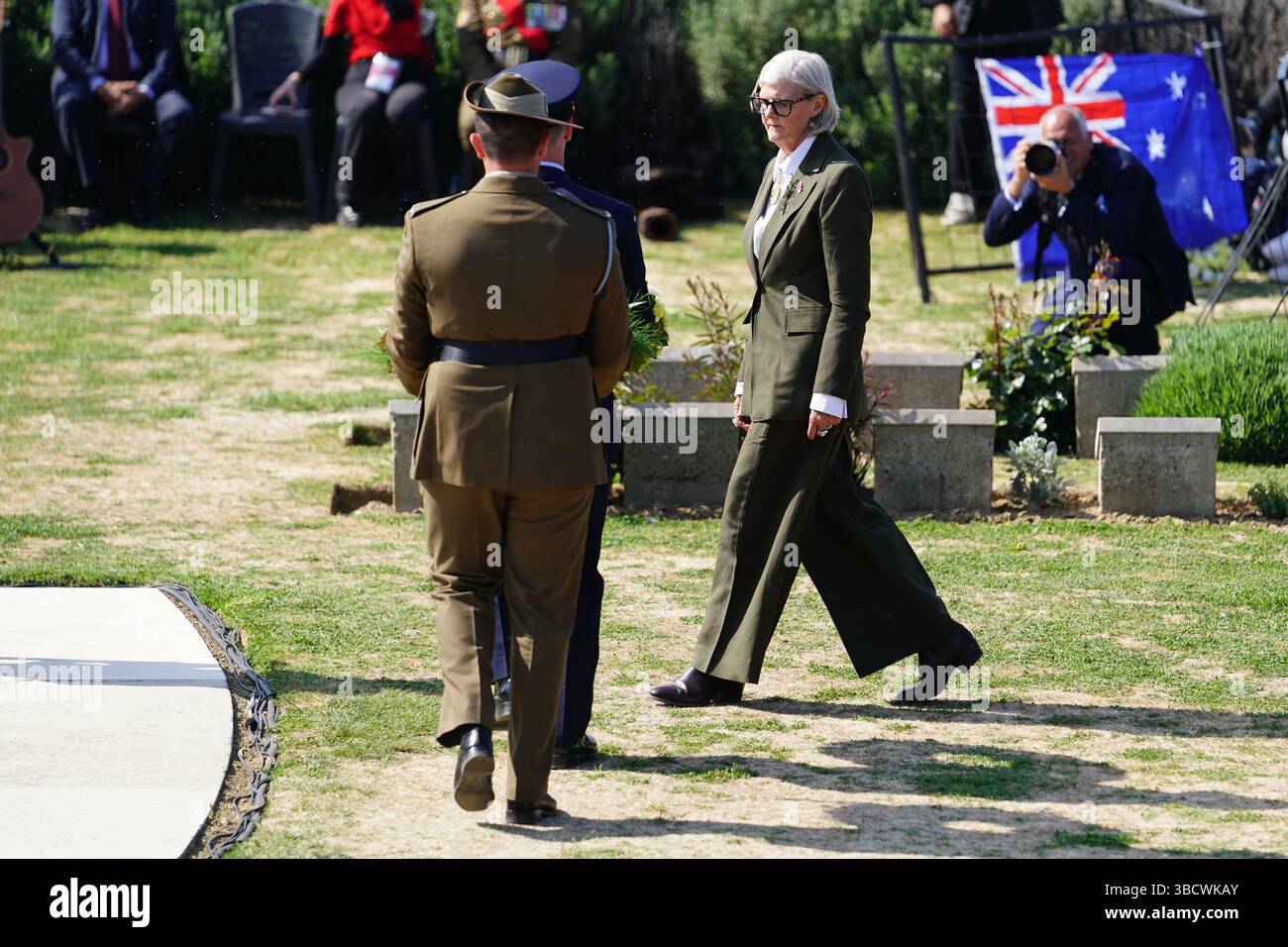 CANAKKALE, TURKIYE - APRIL 25, 2025: Governor-general of Australia Sam ...