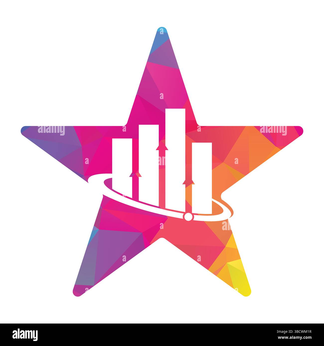 Planet Stats vector logo design template. World finance logo design ...