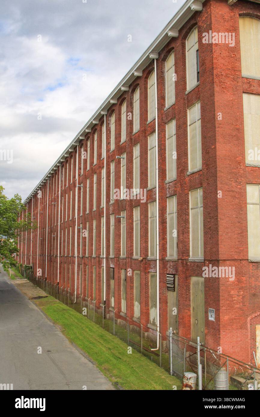 abandoned brick textile mills stand as silent sentinels of a bygone era ...
