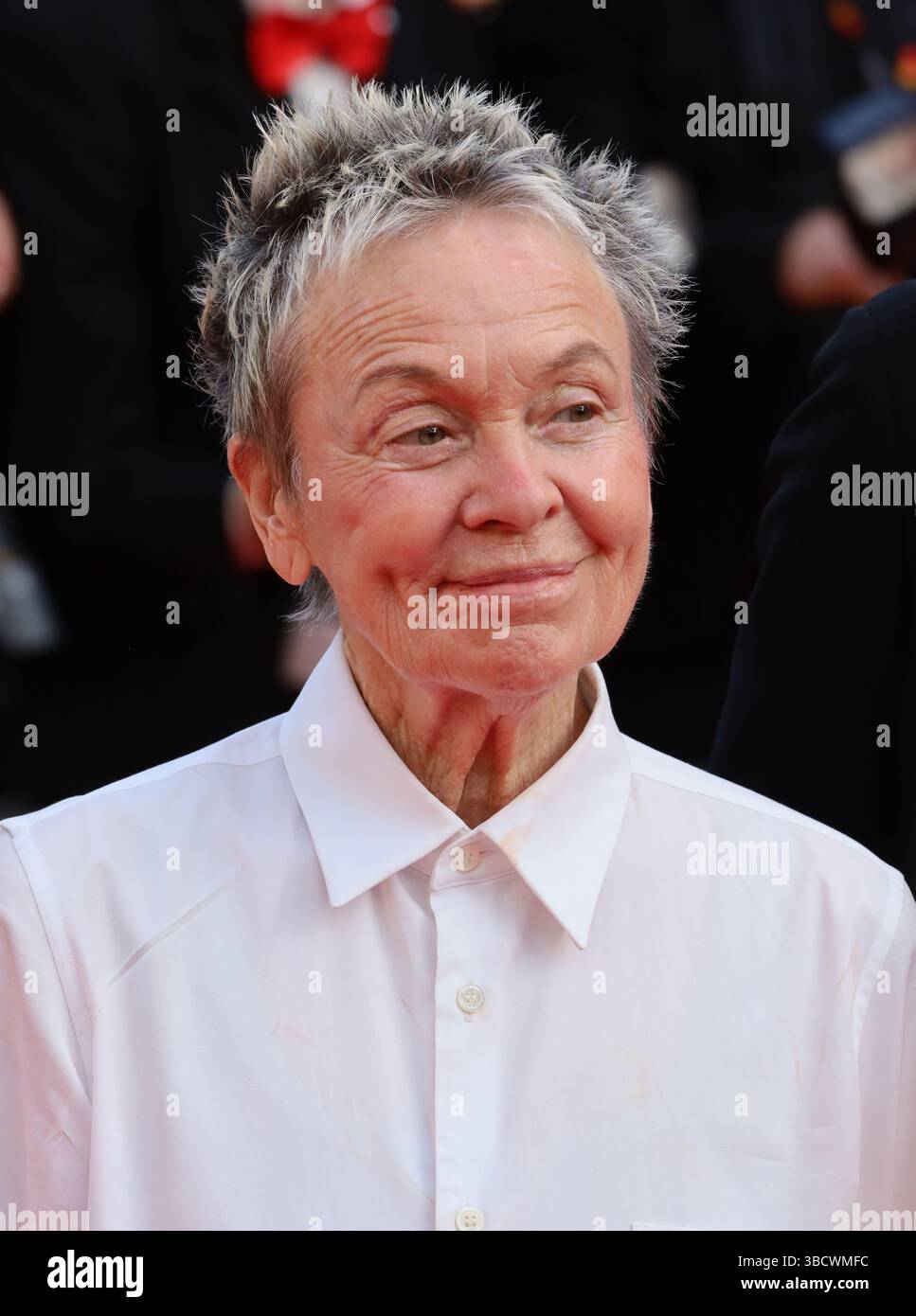 Cannes, France, 21st May, 2025. Laurie Anderson arriving on the red ...