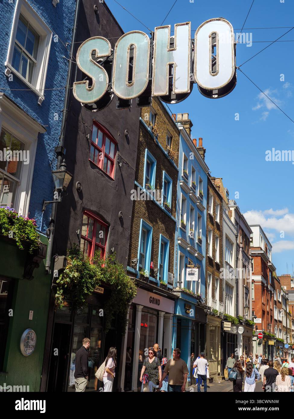 Sign on west end hi-res stock photography and images - Alamy