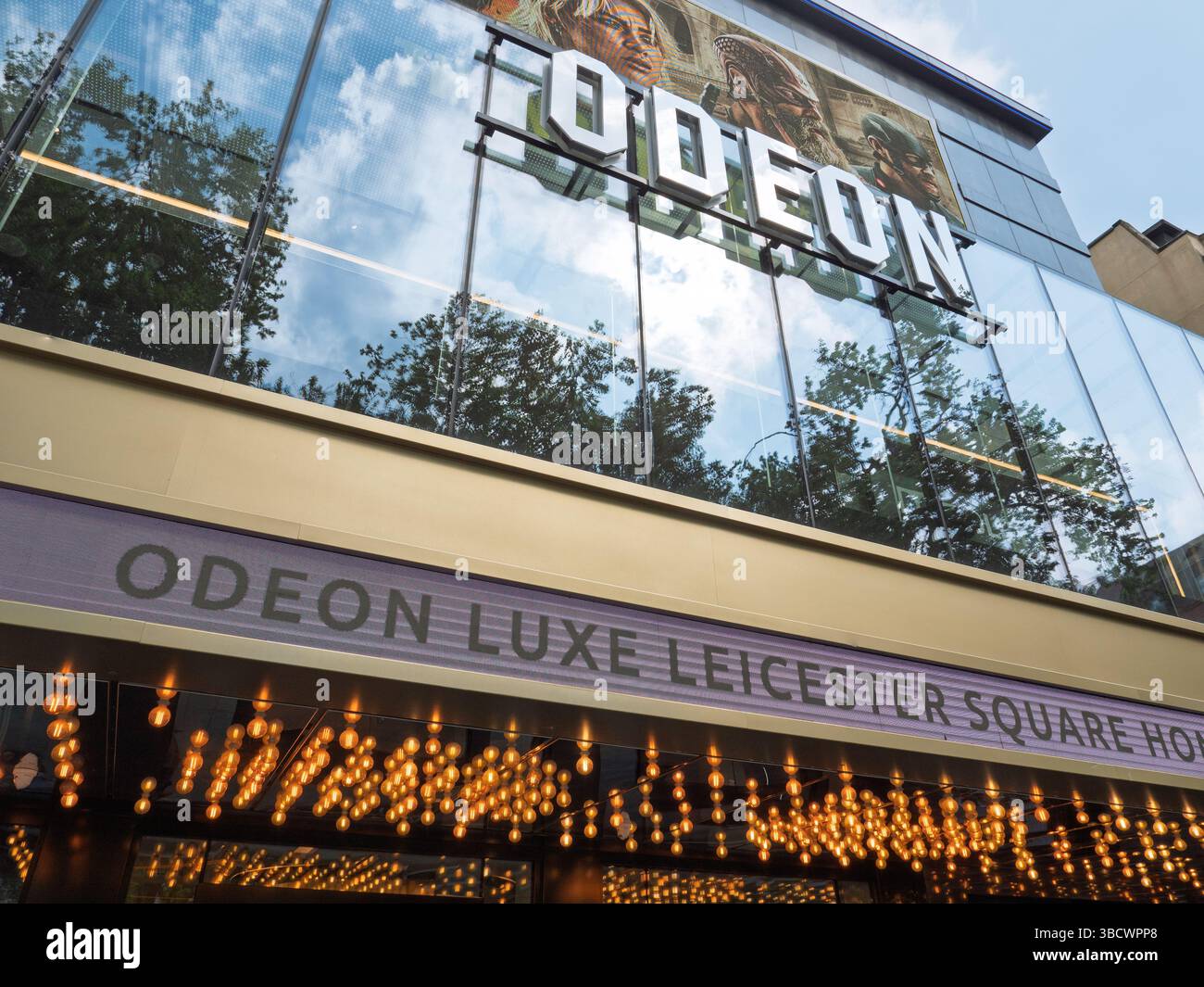 Odeon Luxe Leicester Square cinema, Westminster, London, UK Stock Photo ...