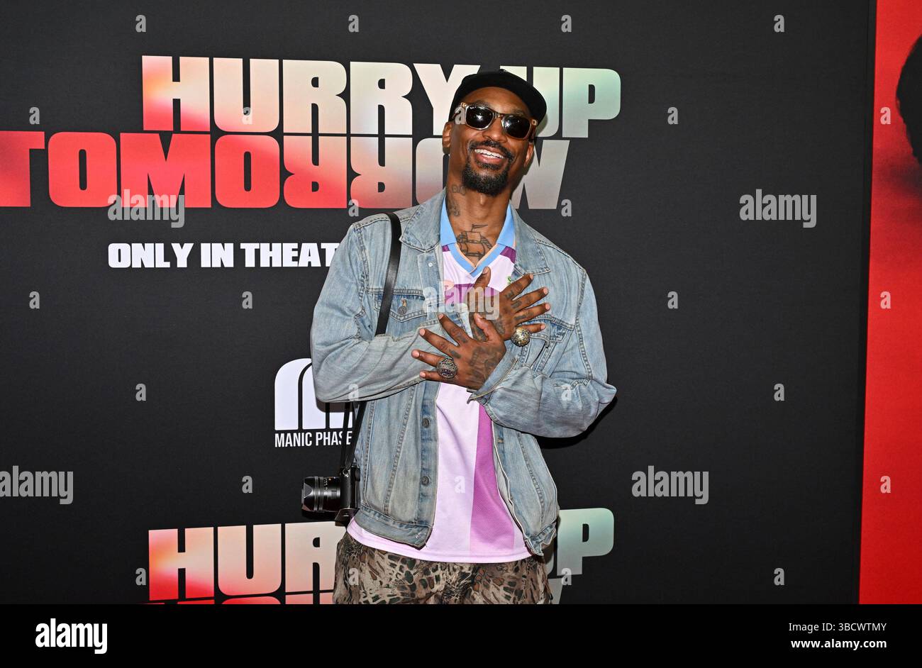 Mel D. Cole attends the premiere of "Hurry Up Tomorrow" at AMC Lincoln ...