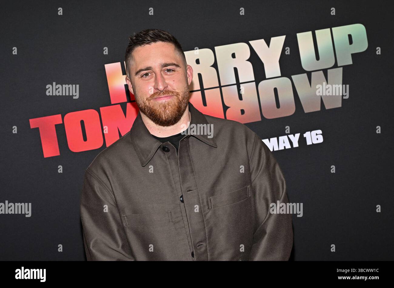 Trey Edward Shults attends the premiere of "Hurry Up Tomorrow" at AMC ...