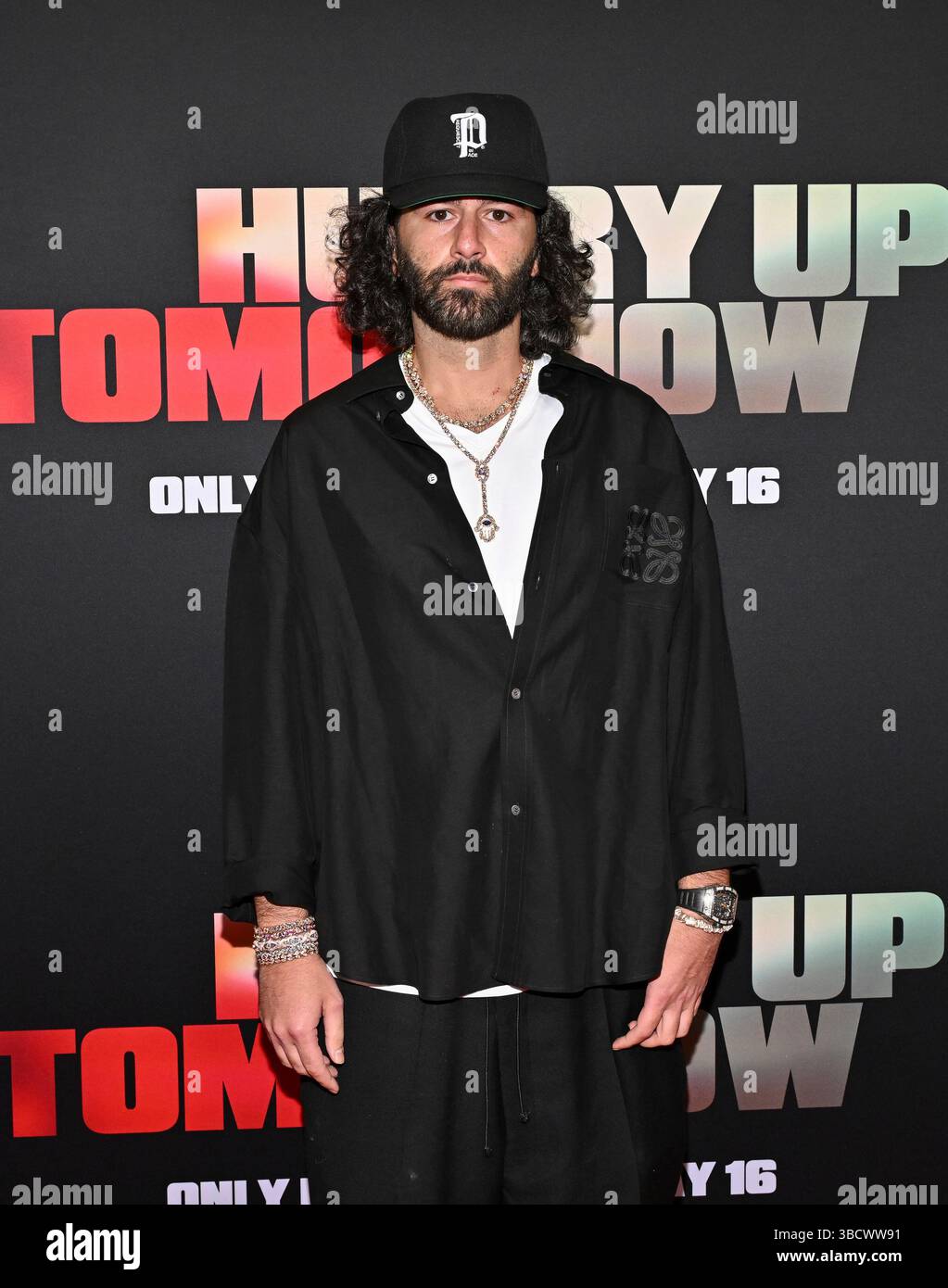 Elliot Avianne attends the premiere of "Hurry Up Tomorrow" at AMC ...
