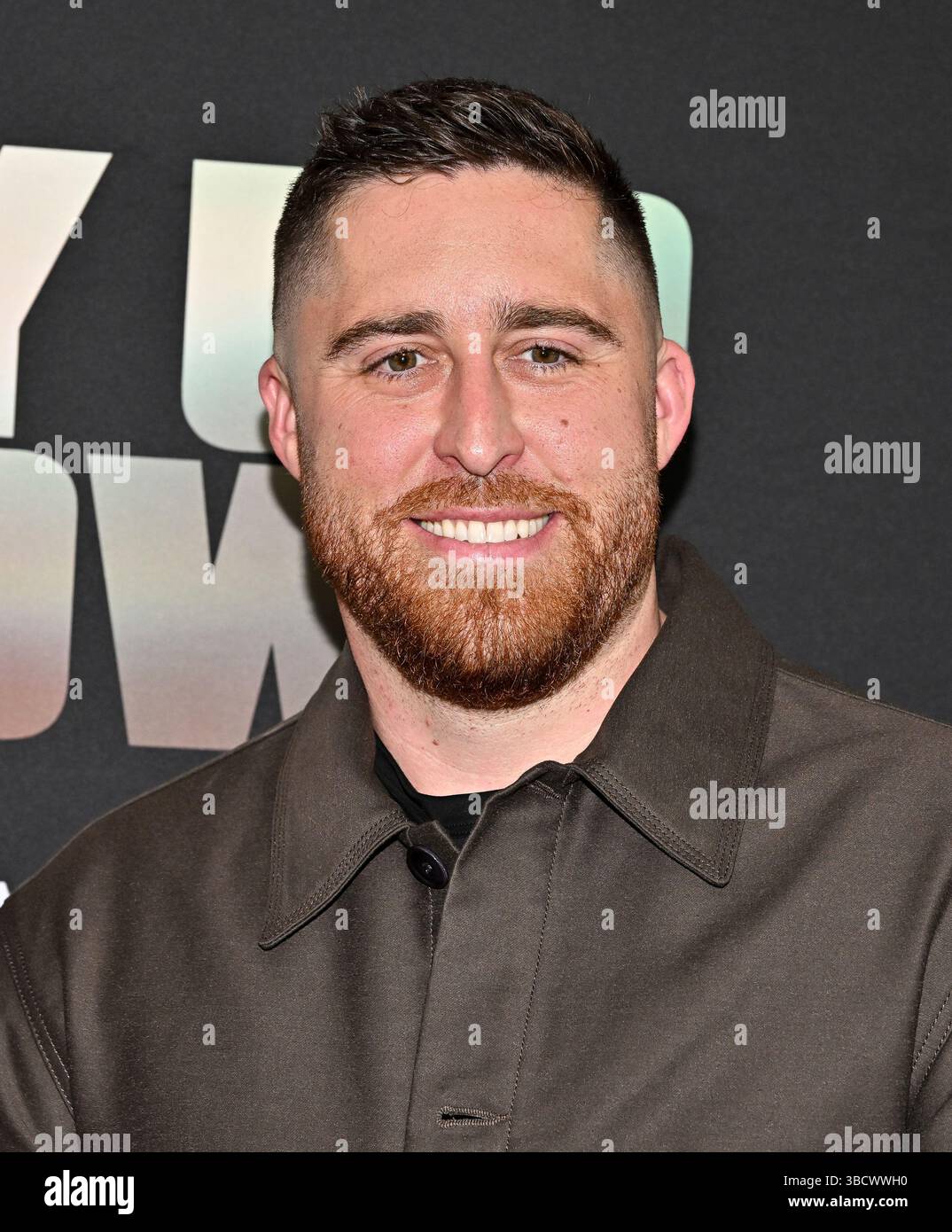 Trey Edward Shults attends the premiere of "Hurry Up Tomorrow" at AMC ...