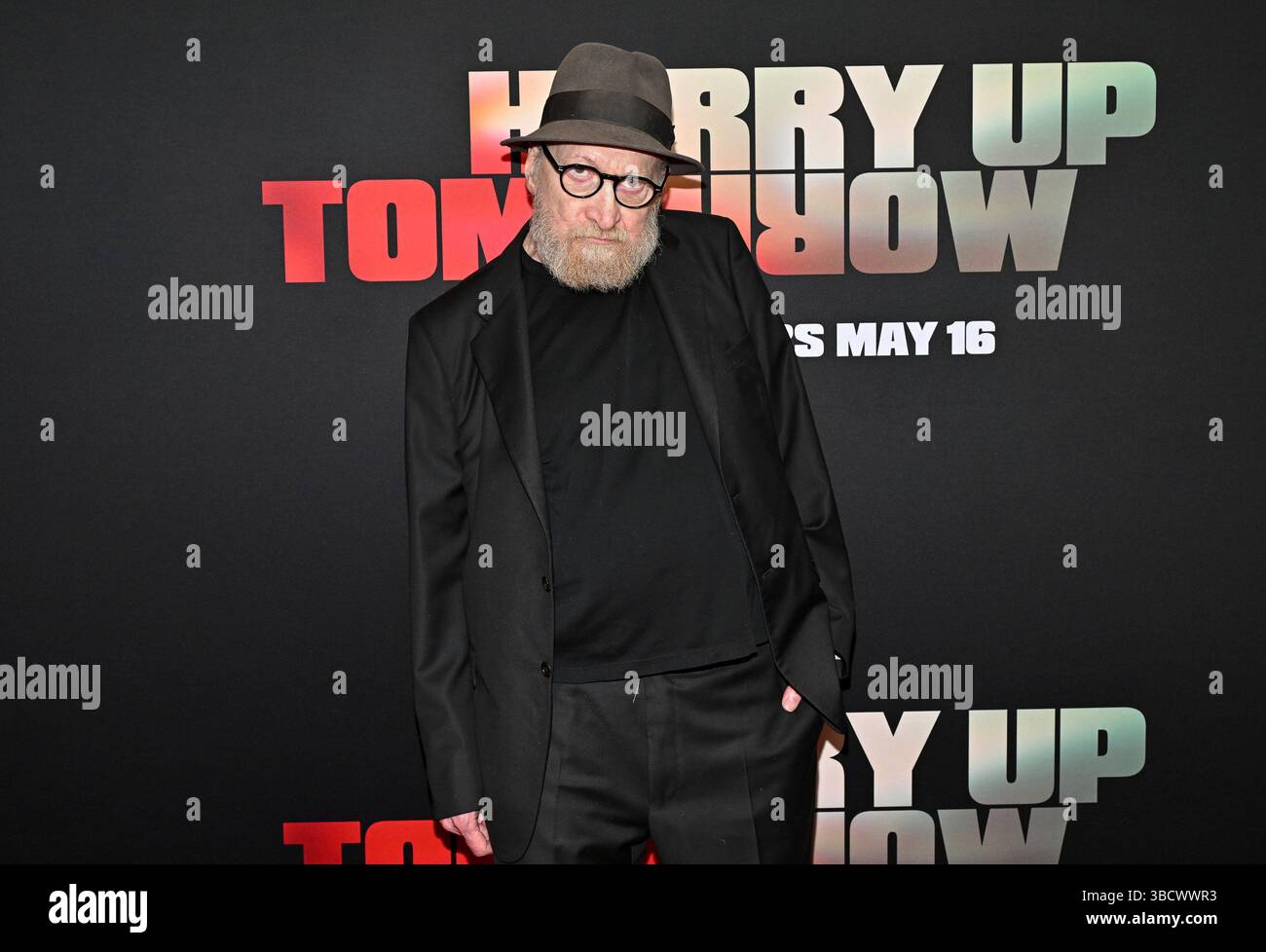 Frank Miller attends the premiere of "Hurry Up Tomorrow" at AMC Lincoln ...