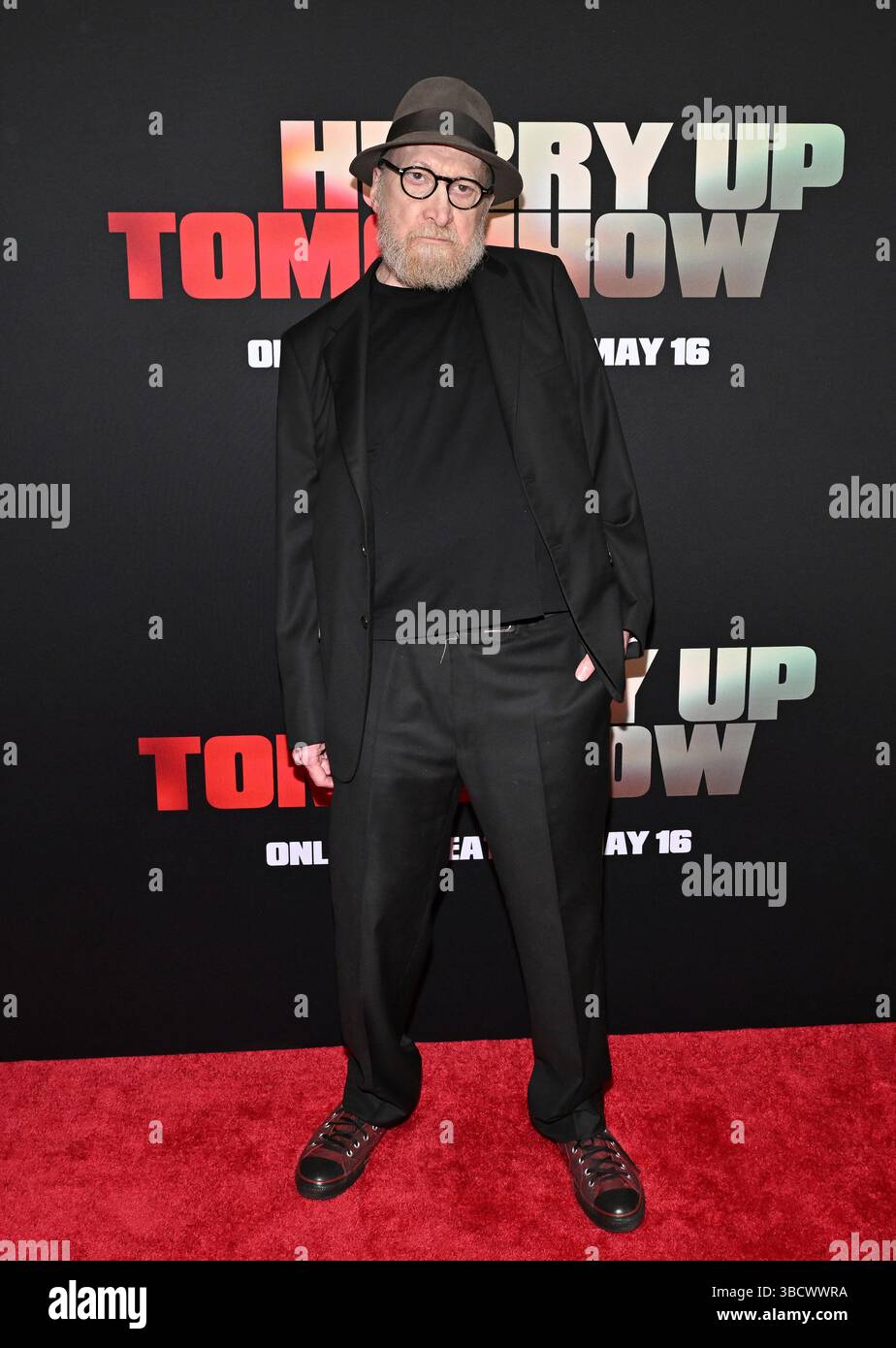 Frank Miller attends the premiere of "Hurry Up Tomorrow" at AMC Lincoln ...
