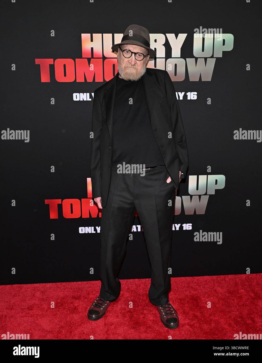 Frank Miller attends the premiere of "Hurry Up Tomorrow" at AMC Lincoln ...