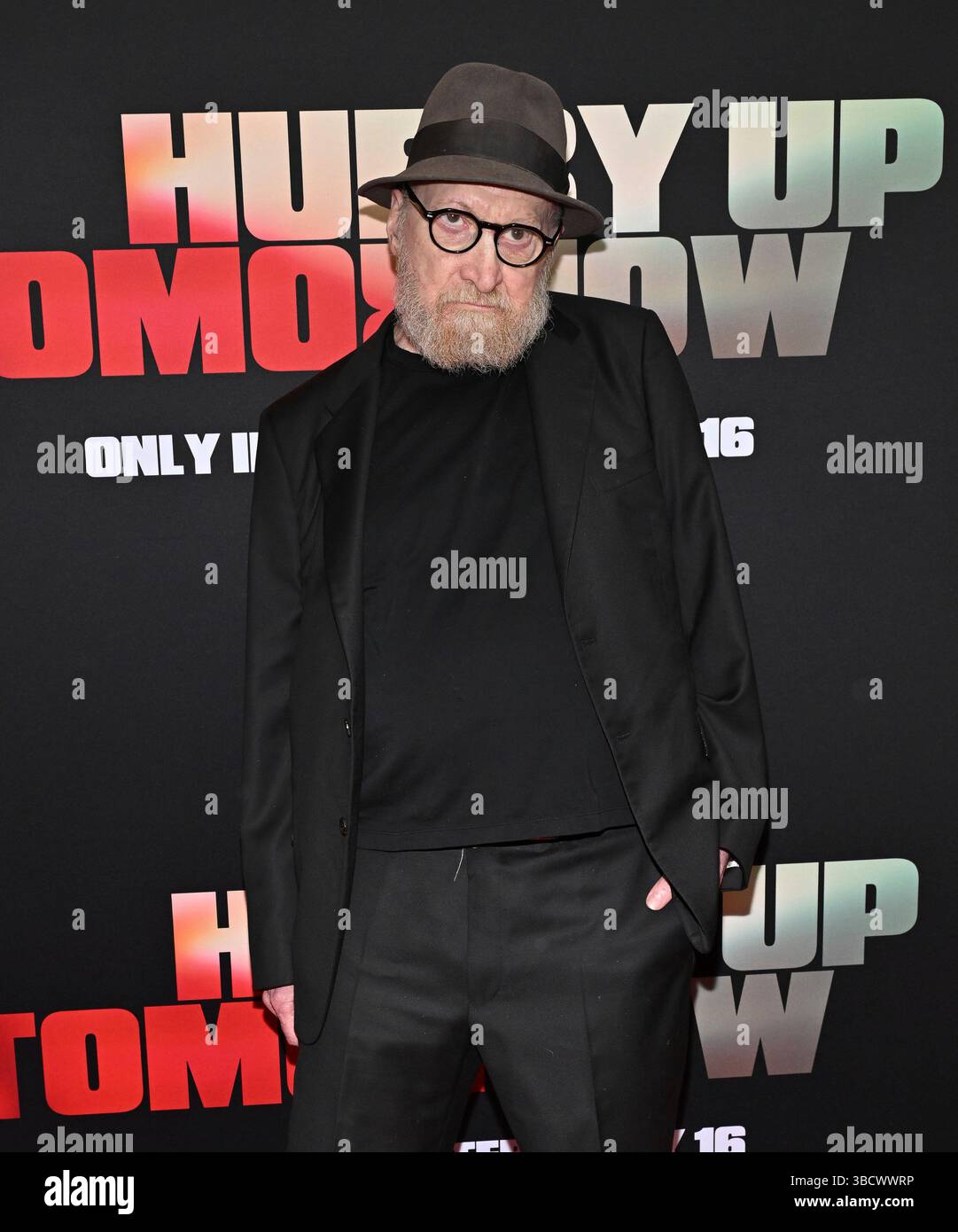 Frank Miller attends the premiere of "Hurry Up Tomorrow" at AMC Lincoln ...