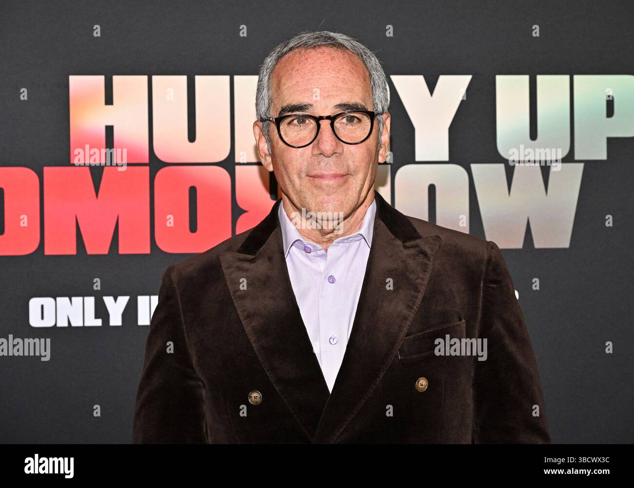 Monte Lipman attends the premiere of "Hurry Up Tomorrow" at AMC Lincoln ...