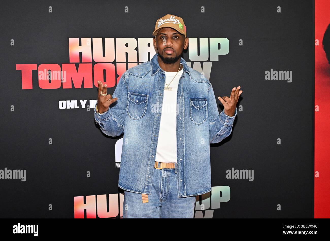 Fabolous attends the premiere of "Hurry Up Tomorrow" at AMC Lincoln ...