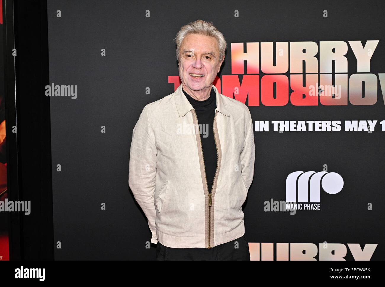 David Byrne attends the premiere of "Hurry Up Tomorrow" at AMC Lincoln Square on Tuesday, May 13 ...