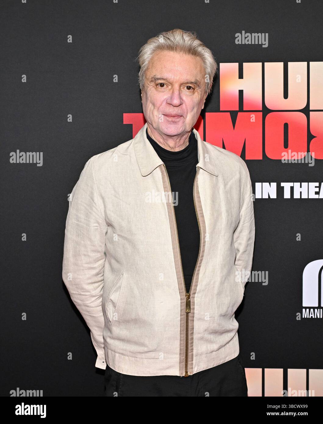 David Byrne attends the premiere of "Hurry Up Tomorrow" at AMC Lincoln Square on Tuesday, May 13 ...