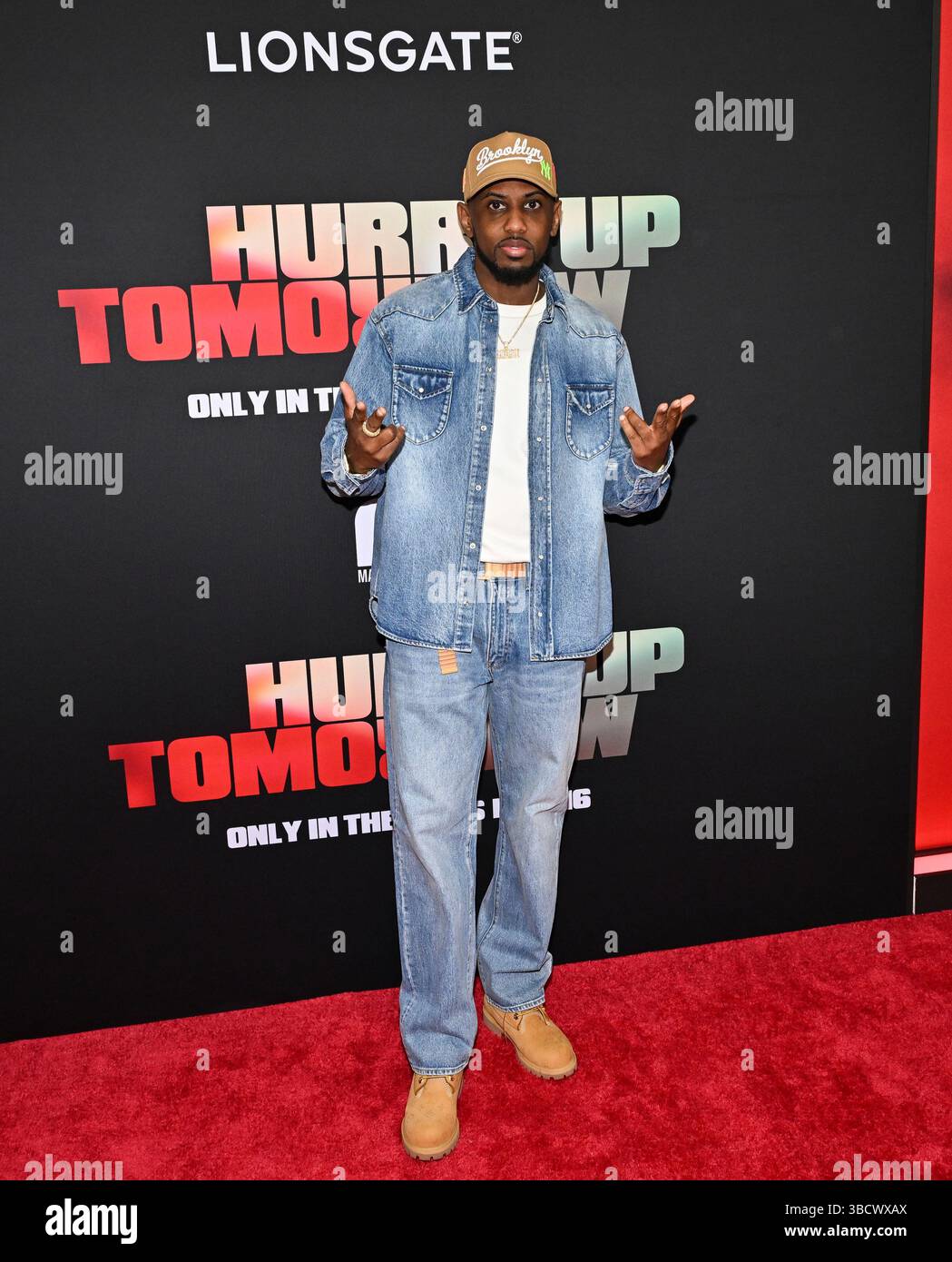 Fabolous attends the premiere of "Hurry Up Tomorrow" at AMC Lincoln ...