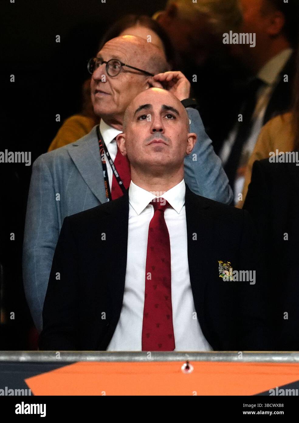 Manchester United Chief Executive Officer Omar Berrada before the UEFA ...