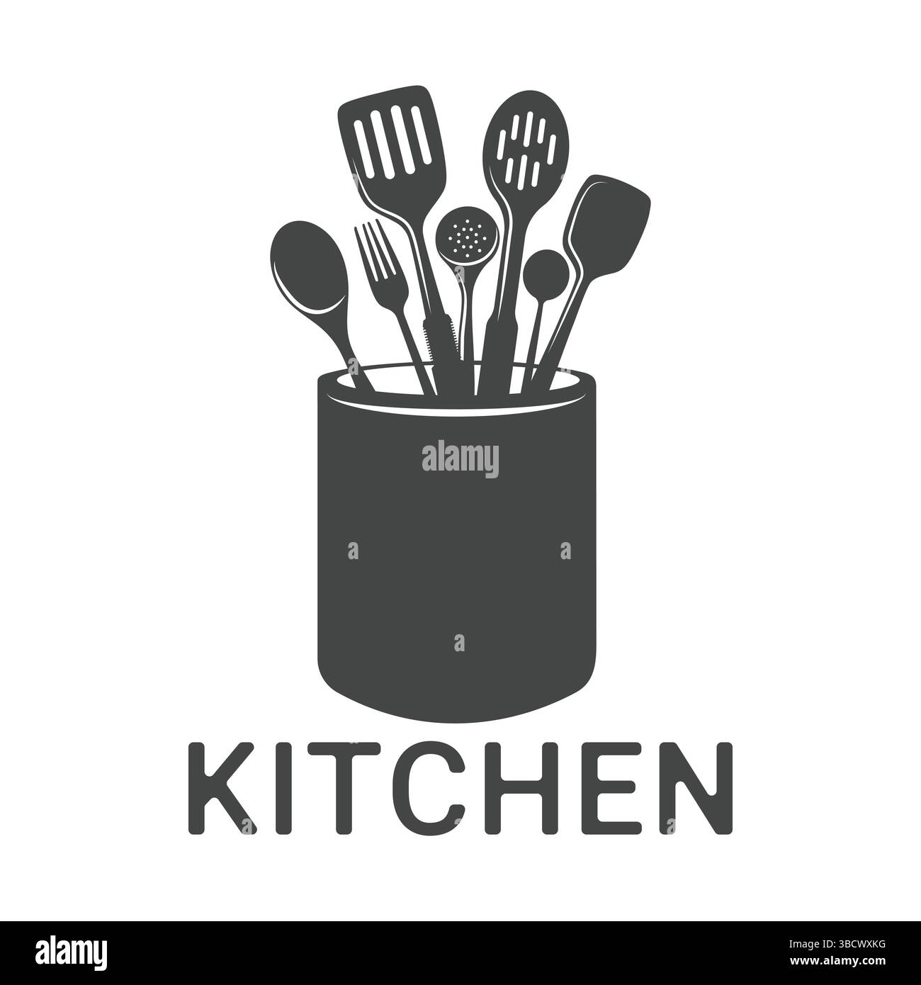 Kitchen Utensil Holder Svg, Kitchen Tools Holder Svg Kitchen Utensils ...