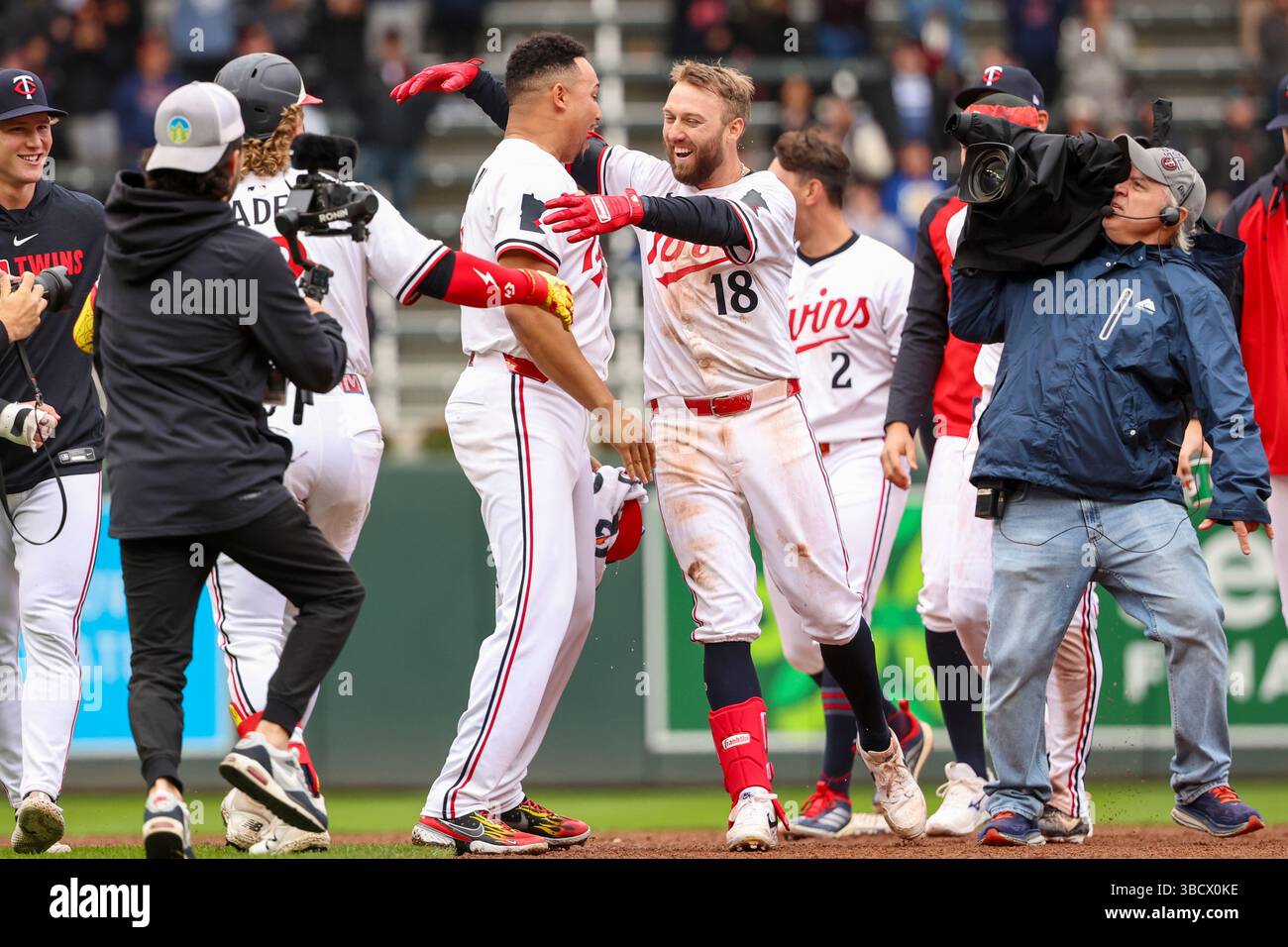 Minneapolis, Minnesota, USA. 21st May, 2025. Minnesota Twins player ...