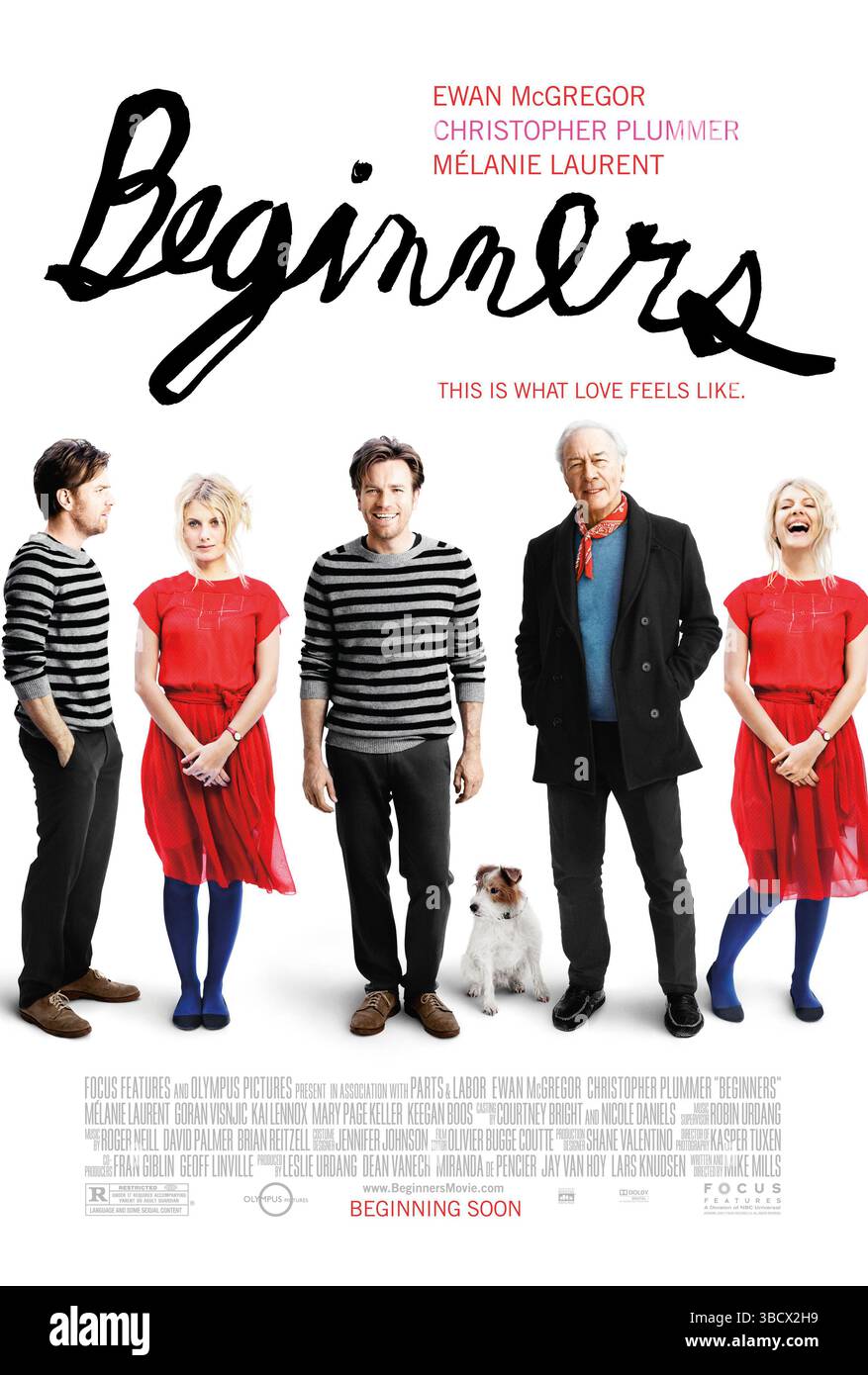 "Beginners" 2011 Focus Features Poster Stock Photo - Alamy