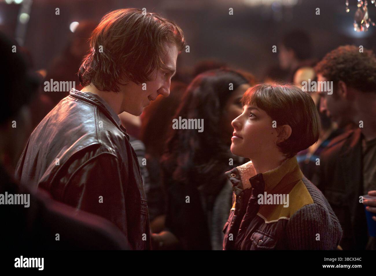 Paul Dano (L) stars as "Nick Flynn" and Olivia Thirlby (R) stars as ...