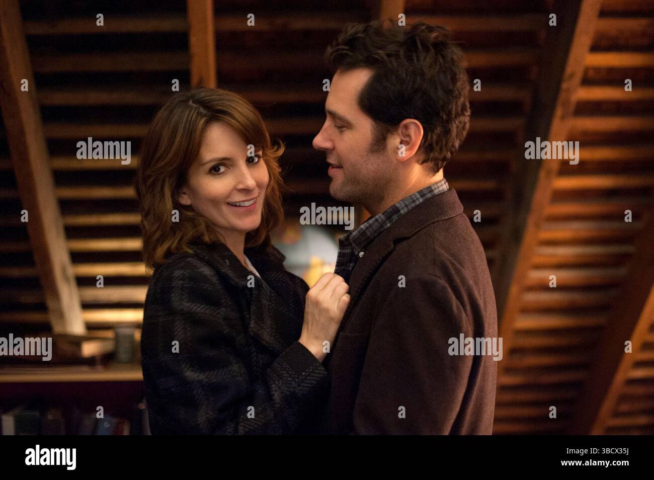(l to r) Tina Fey stars as Portia Nathan and Paul Rudd stars as John ...