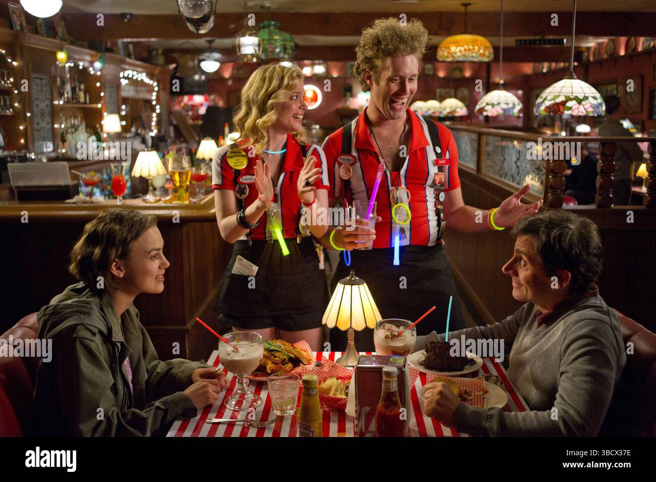 (l to r.) Keira Knightley stars as Penny, Gillian Jacobs as Katie, T.J ...