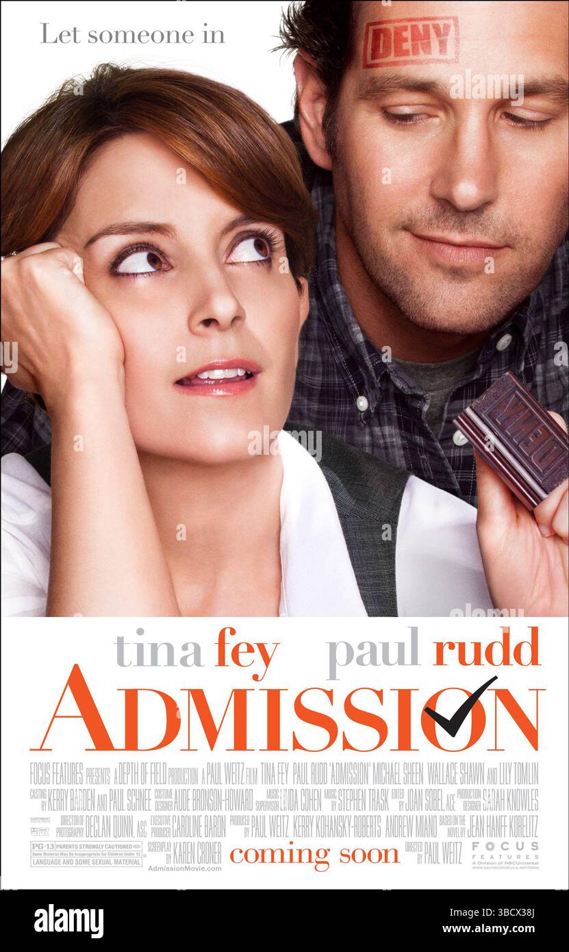 (l to r) Tina Fey stars as Portia Nathan and Paul Rudd stars as John ...