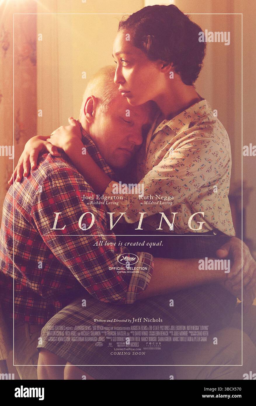 Joel Edgerton (left) stars as Richard and Ruth Negga (right) stars as ...
