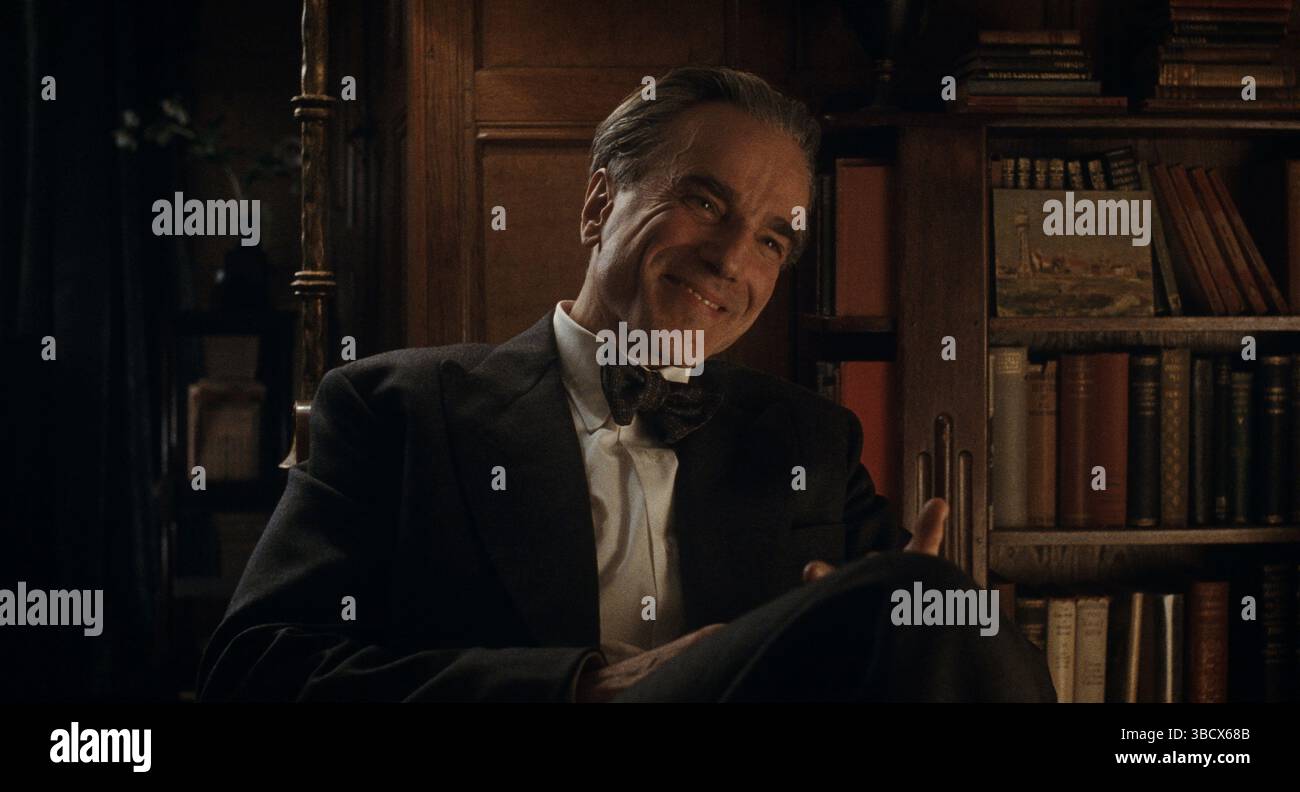 Daniel Day-Lewis stars as "Reynolds Woodcock" and Vicky Krieps stars as ...