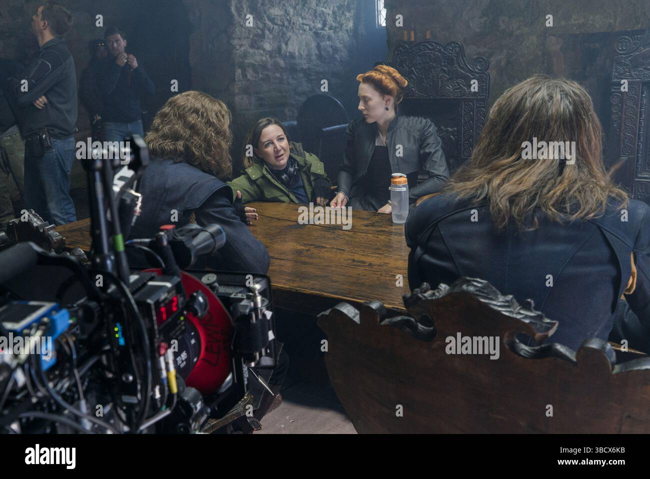 Director Josie Rourke, Saoirse Ronan, "Mary Queen of Scots" (2019 ...