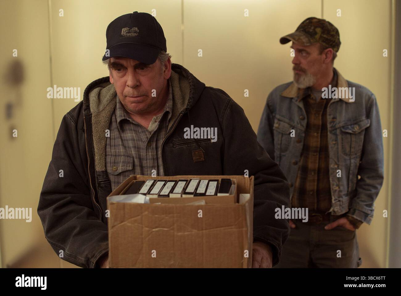 Bill Camp (left) as "Wilbur Tennant" and Jim Azelvandre (right) as "Jim ...