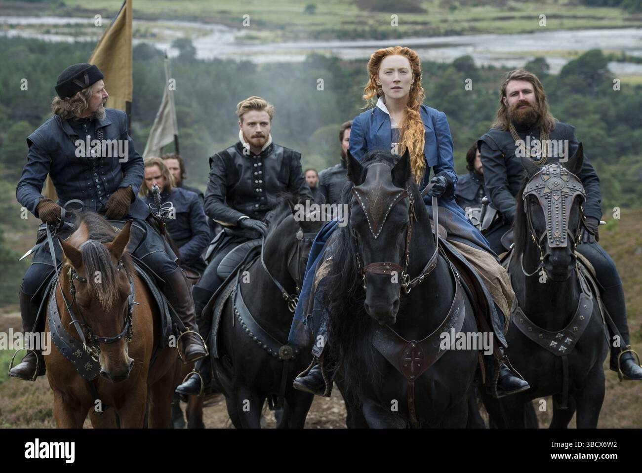 Ian Hart, Jack Lowden, Saoirse Ronan, James McArdle, "Mary Queen of ...