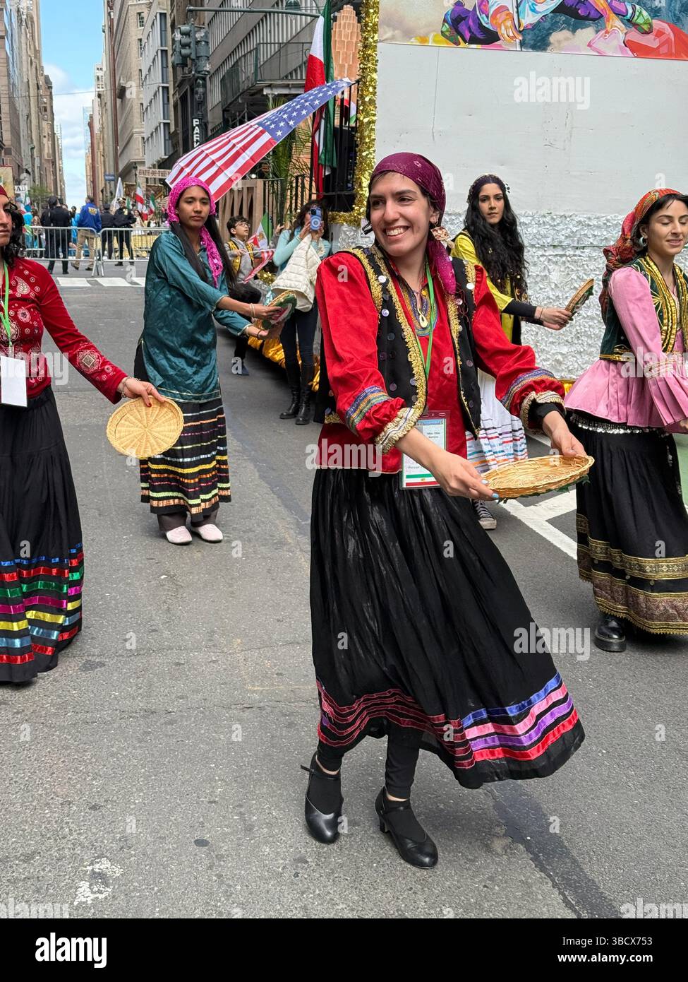 The annual Persian Parade along Madison Avenue in Manhattan, New York ...