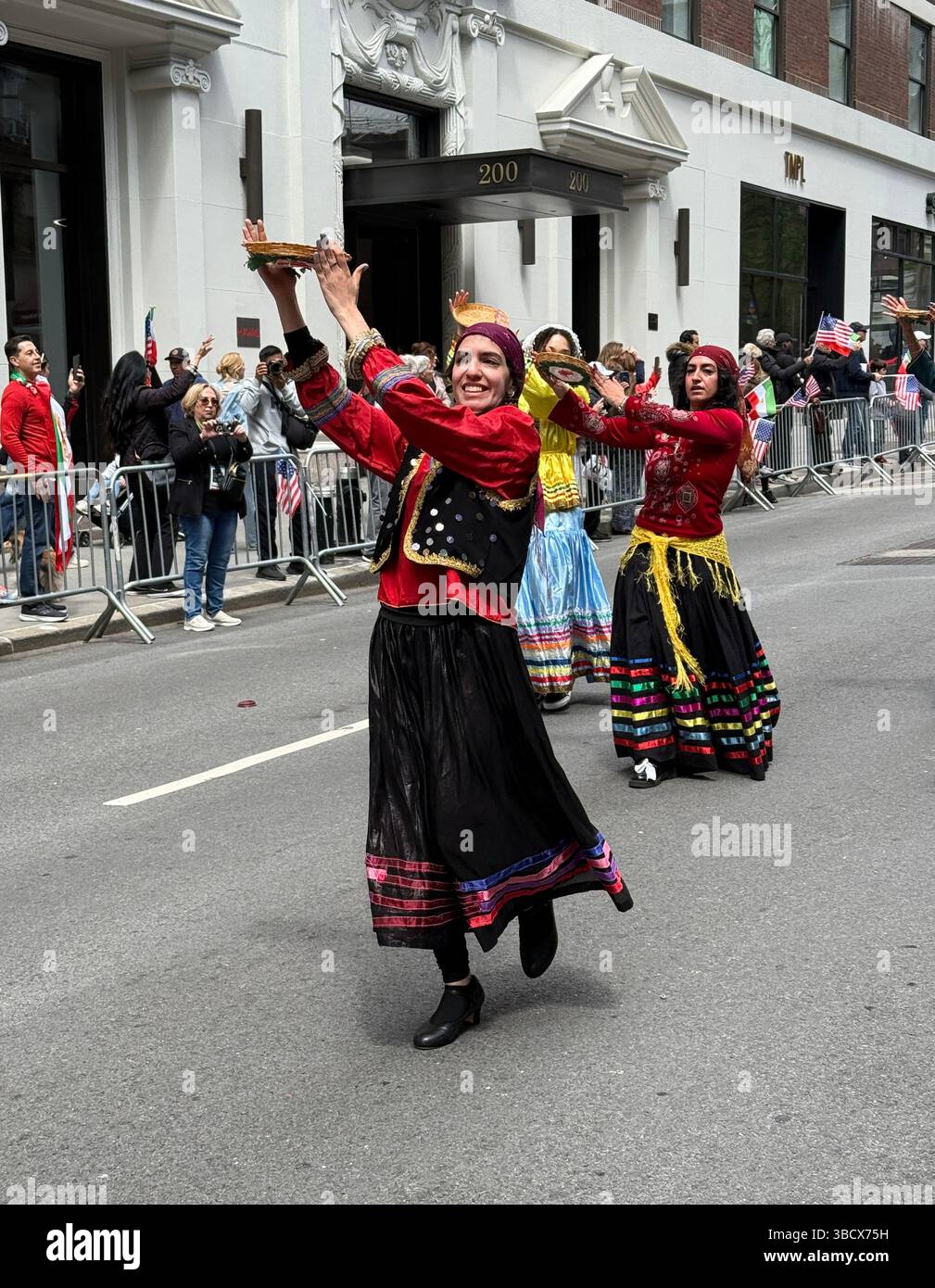 The annual Persian Parade along Madison Avenue in Manhattan, New York ...
