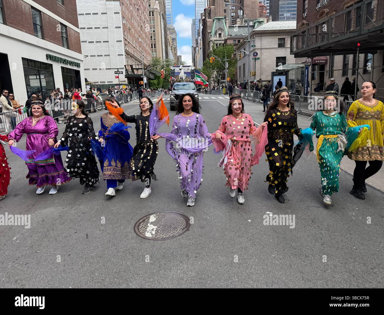 The annual Persian Parade along Madison Avenue in Manhattan, New York ...